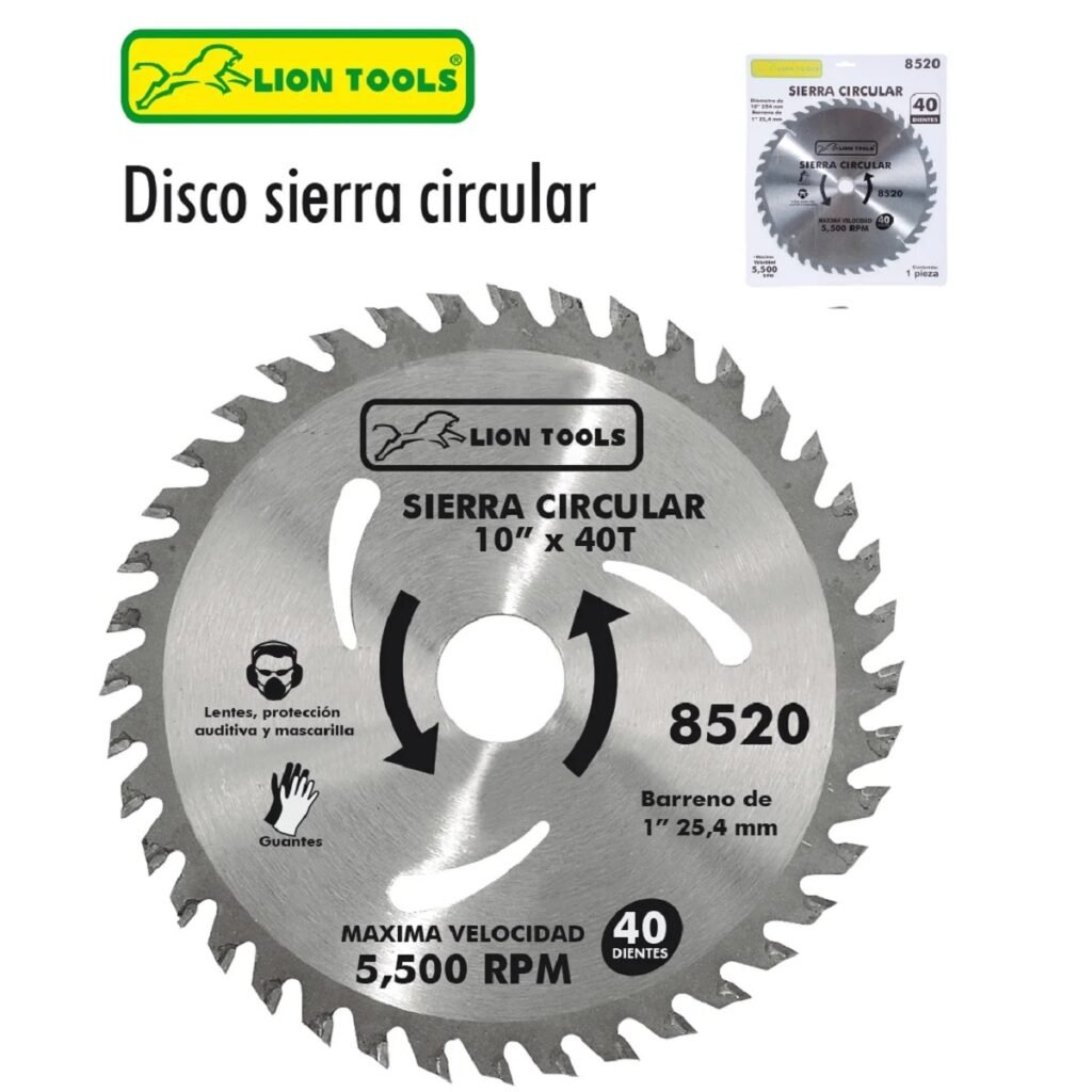 Discos De Sierra Circular Para Madera Lion Tools - Lion Tools