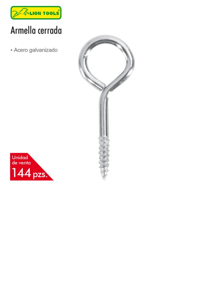 Armellas Cerradas 18x50 144 Pzs. - Lion Tools